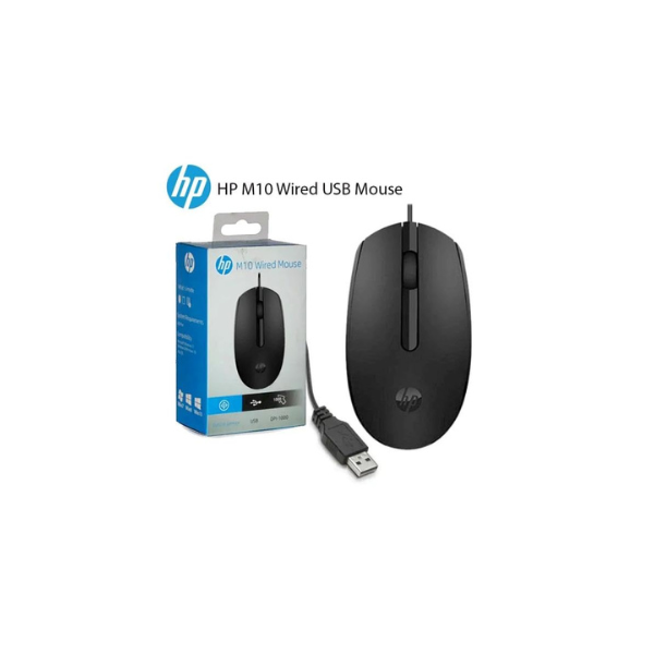 HP M10 Wired Mouse - First Tek